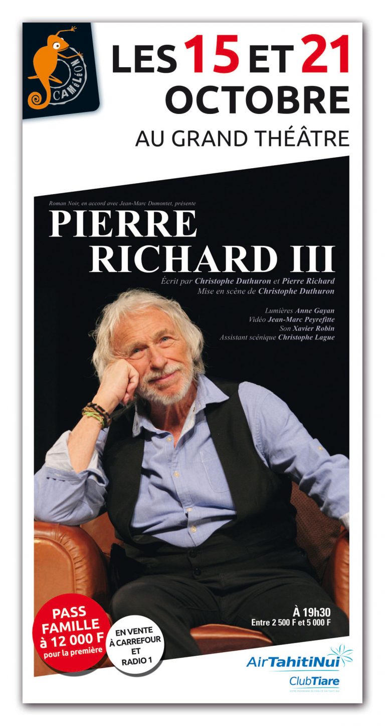 Pierre Richard III un one man show pas comme les autres | Maison de la ...