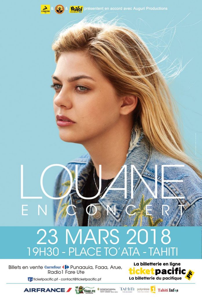 Louane en concert le 23 mars à To’ata | Maison de la Culture de Tahiti ...
